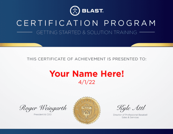 Blast | Certification Program | Become a Blast Certified Coach & Join Us